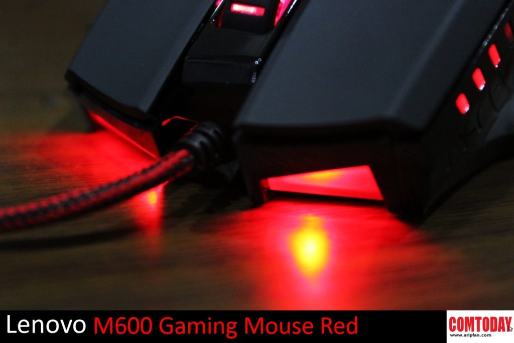รีวิว : Lenovo M600 Gaming Mouse RED ดุเข้มเกินราคา - techhub