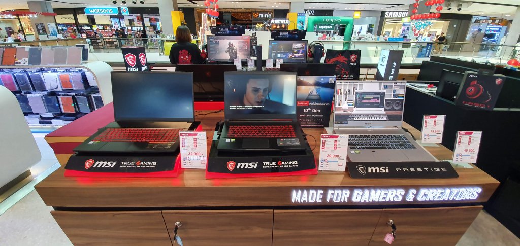 MSI SHOP By Advice เปิดตัวอย่างเป็นทางการแล้ววันนี้! ที่เซ็นทรัล ปิ่นเกล้า