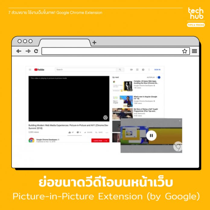 7 ส่วนขยาย Google Chrome Extension ใช้งานเว็บขั้นเทพ!