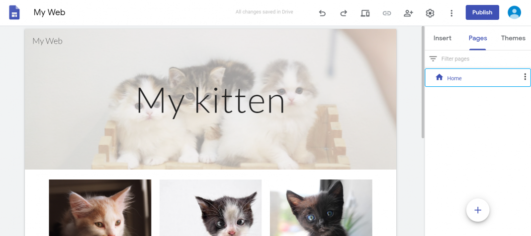 How to สร้างเว็บด้วย Google site ง่ายๆ ลาก จับ วาง - techhub