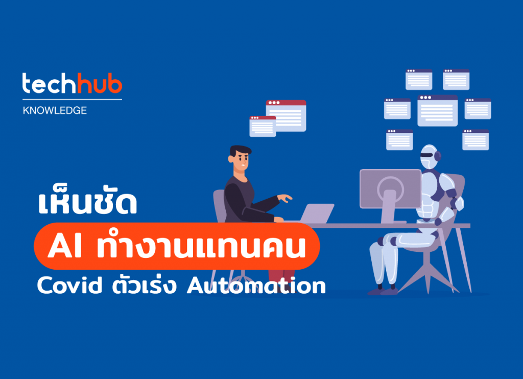 ความกังวลของมนุษย์ เมื่อ Covid เร่งปฏิกิริยาของระบบ Automation - techhub