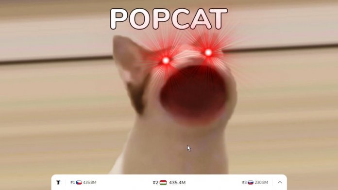 ศึกนี้จะต้องเป็นตำนาน แข่งกดคลิกมีม Popcat ออนไลน์ ไทยขึ้นอันดับ 1 ของโลก