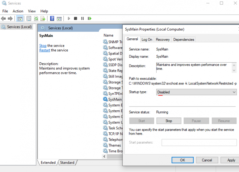 หมดปัญหา RAM / CPU ทำงานหนัก ขึ้น 100% แก้ได้ ใน Windows 10