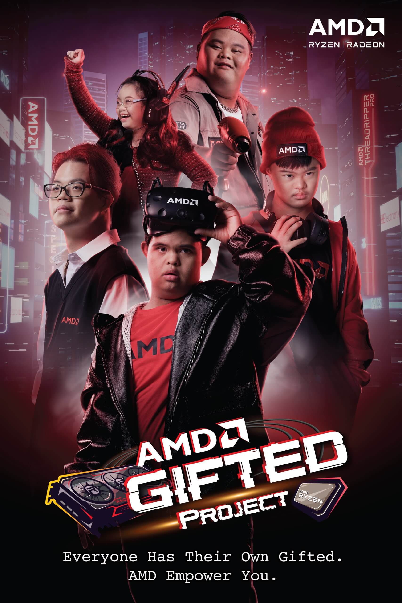 AMD THE GIFTED PROJECT สร้างปรากฎการณ์วงการโฆษณา เชิญเด็กพิเศษเป็น ...