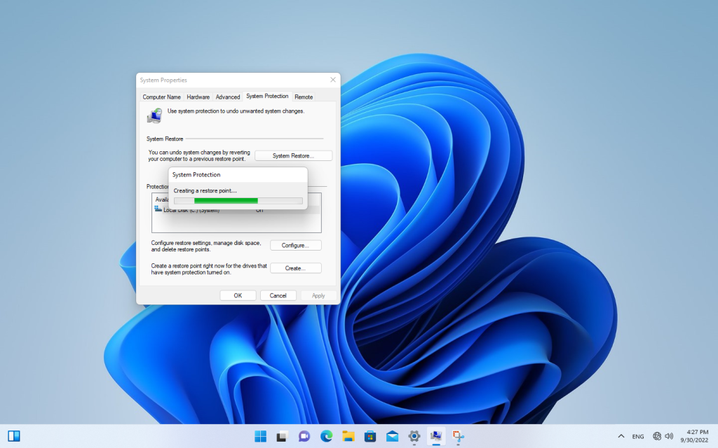 How to : เปิดใช้ฟีเจอร์ในตำนาน System Restore บน Windows 11