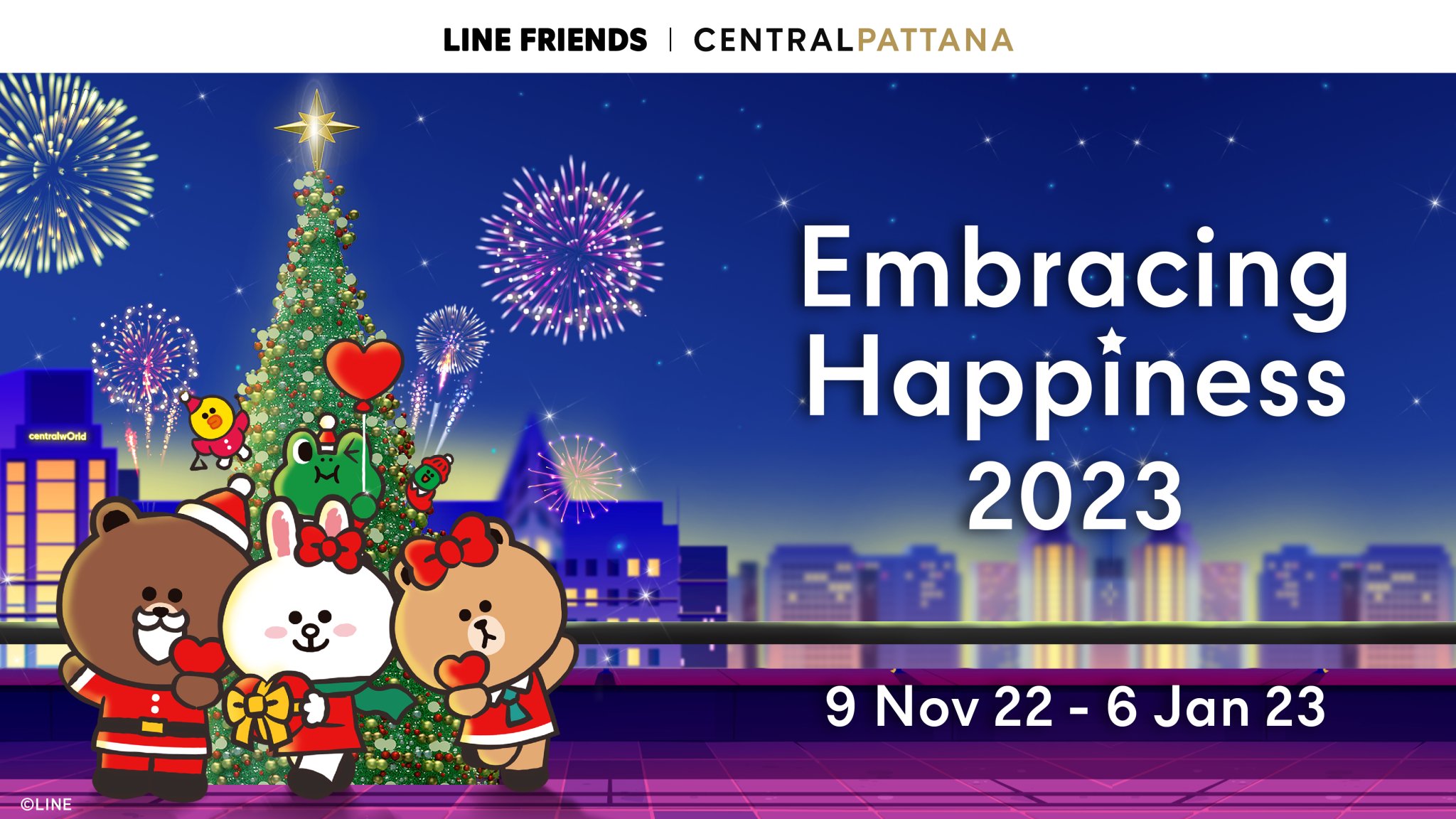 เซ็นทรัลพัฒนา ผนึก LINE FRIENDS สร้างปรากฏการณ์ World phenomenon ทุ่ม 500 ล้าน เปิดแคมเปญ ...