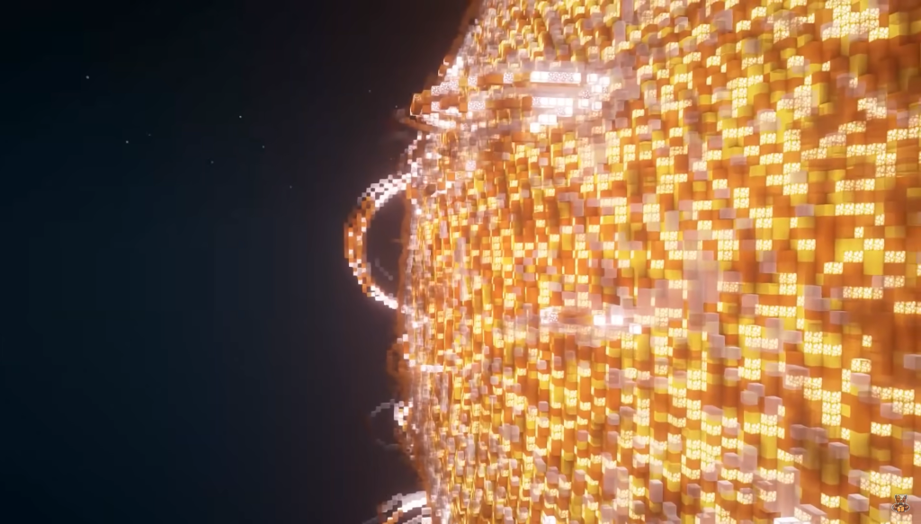 เหนือชั้น สร้างจักรวาลในเกม ฝืมือผู้เล่น Minecraft วัย 18 ปี