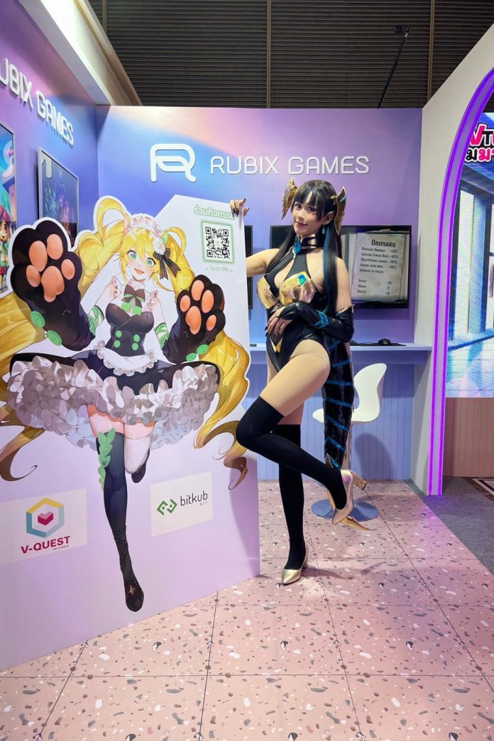 V-Quest by V-Festa กระแสแรง! แฟนคลับแน่นบูธ เหมา VTuber NFT หมดภายใน 24 ชั่วโมง ณ งาน Thailand ...