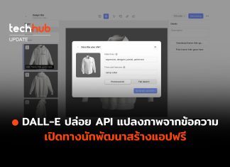 DALL-E ปล่อย API ของ DALL-E เปิดทางนักพัฒนาสร้างแอปฟรี