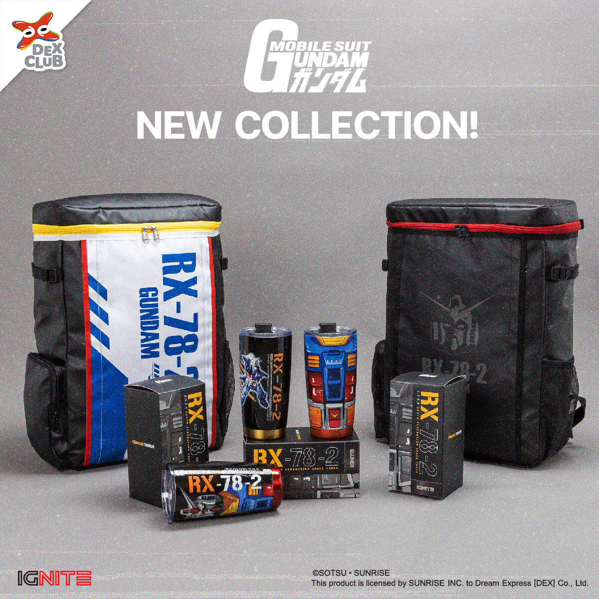 Gundam - New Collection BackpackTumbler RX-78-2 - 190123 - techhub