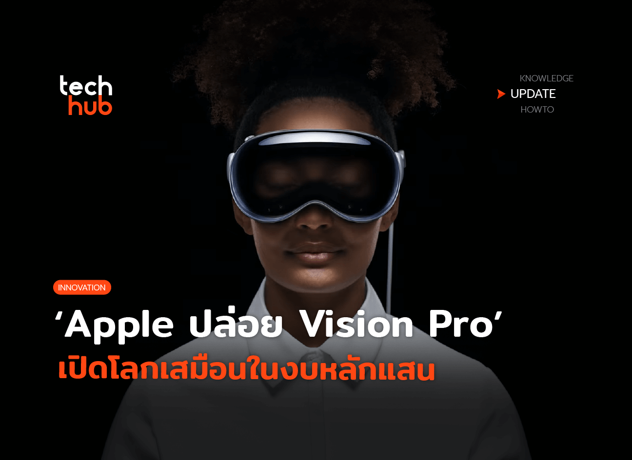 ที่สุดของแว่น AR เปิดตัว Vision Pro เปิดโลกเสมือนในงบหลักแสน