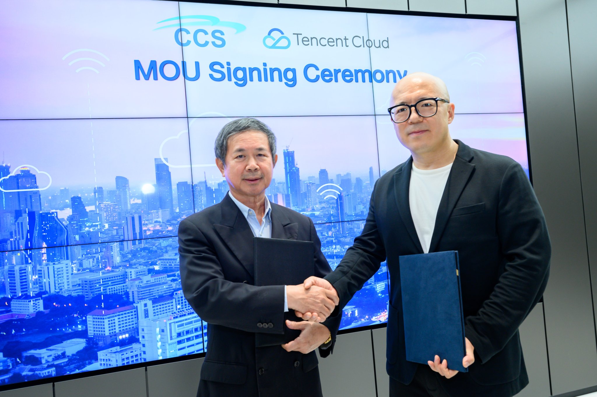 ซีซีเอส จับมือ เทนเซ็นต์ คลาวด์ ลงนาม Mou นำเสนอโซลูชันคลาวด์ Ai พร้อมบริการแบบครบวงจรให้กับ