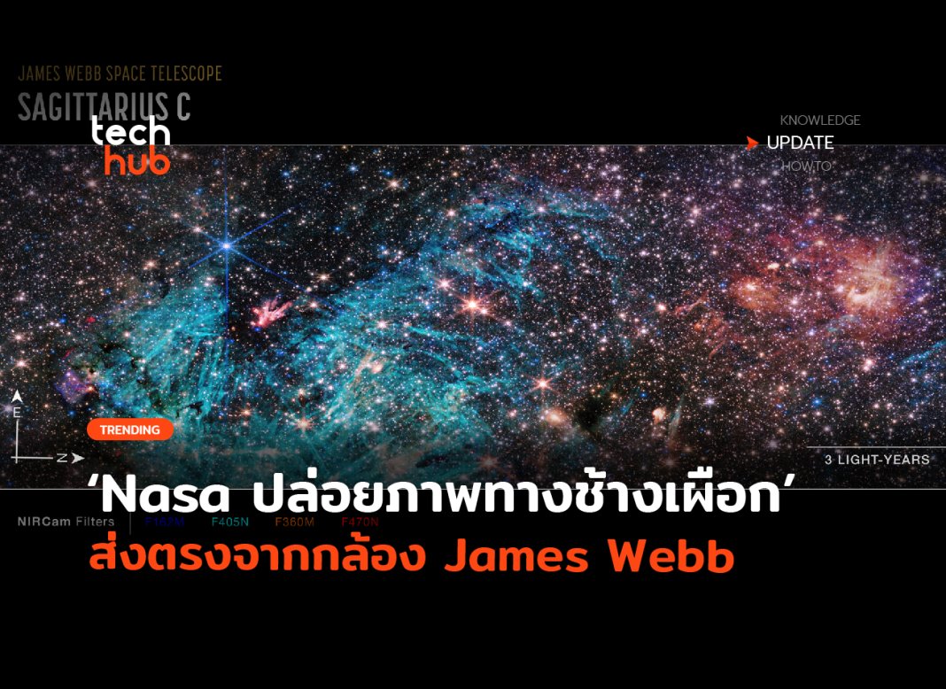 แปลกตา Nasa ปล่อยภาพทางช้างเผือก ส่งตรงจากกล้อง James Webb