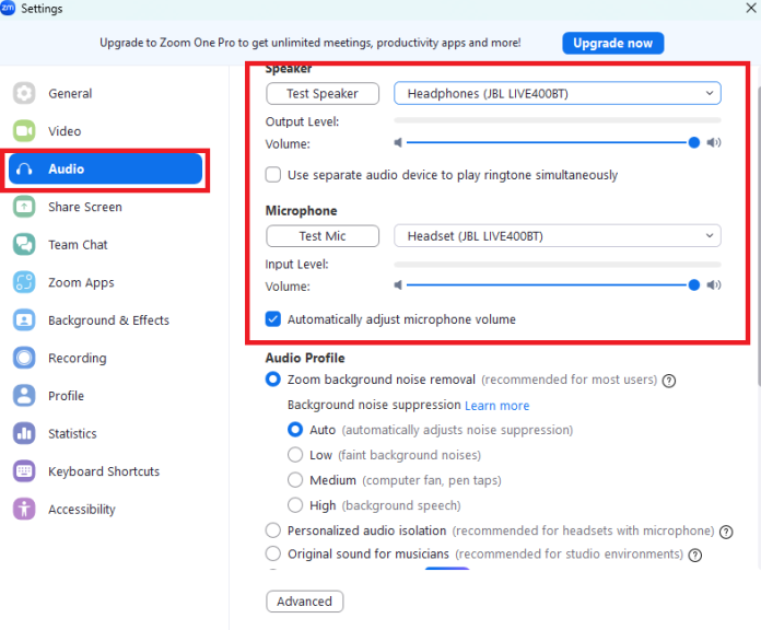How To วิธีเช็คหูฟังและไมโครโฟน ก่อนเริ่มประชุมออนไลน์