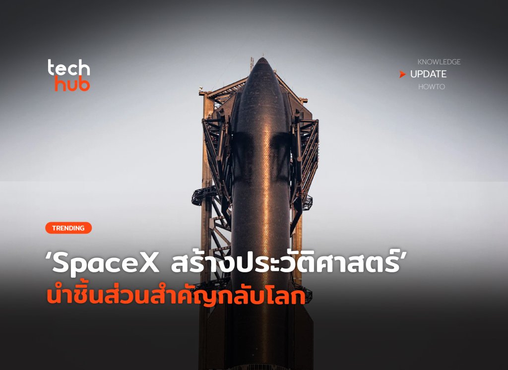 เสร็จสิ้นภารกิจ SpaceX สร้างประวัติศาสตร์ นำชิ้นส่วนสำคัญกลับโลก