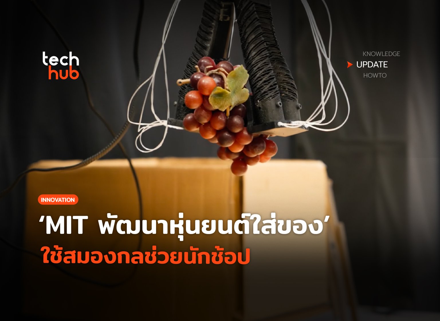 MIT พัฒนาหุ่นยนต์ใส่ของ Grocery ใช้สมองกลช่วยนักช้อป