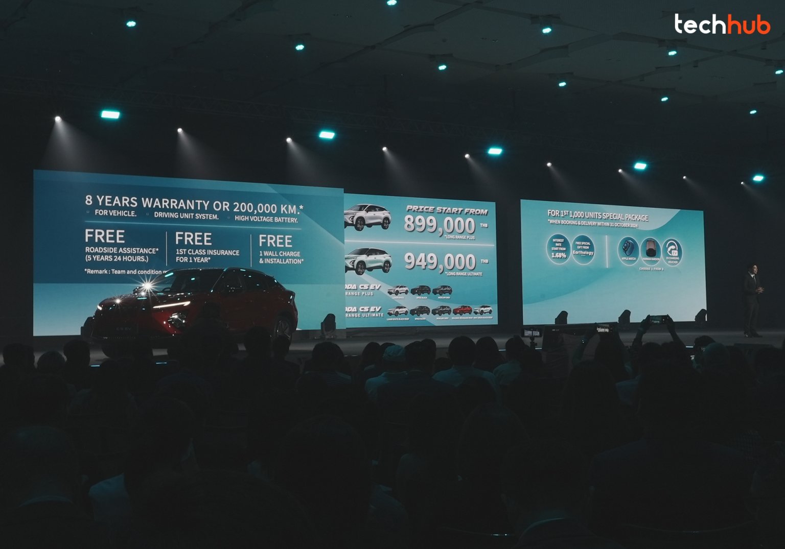 OMODA C5 EVชูวิ่งไกล 505 กม.ระบบป้องกันรอบคัน