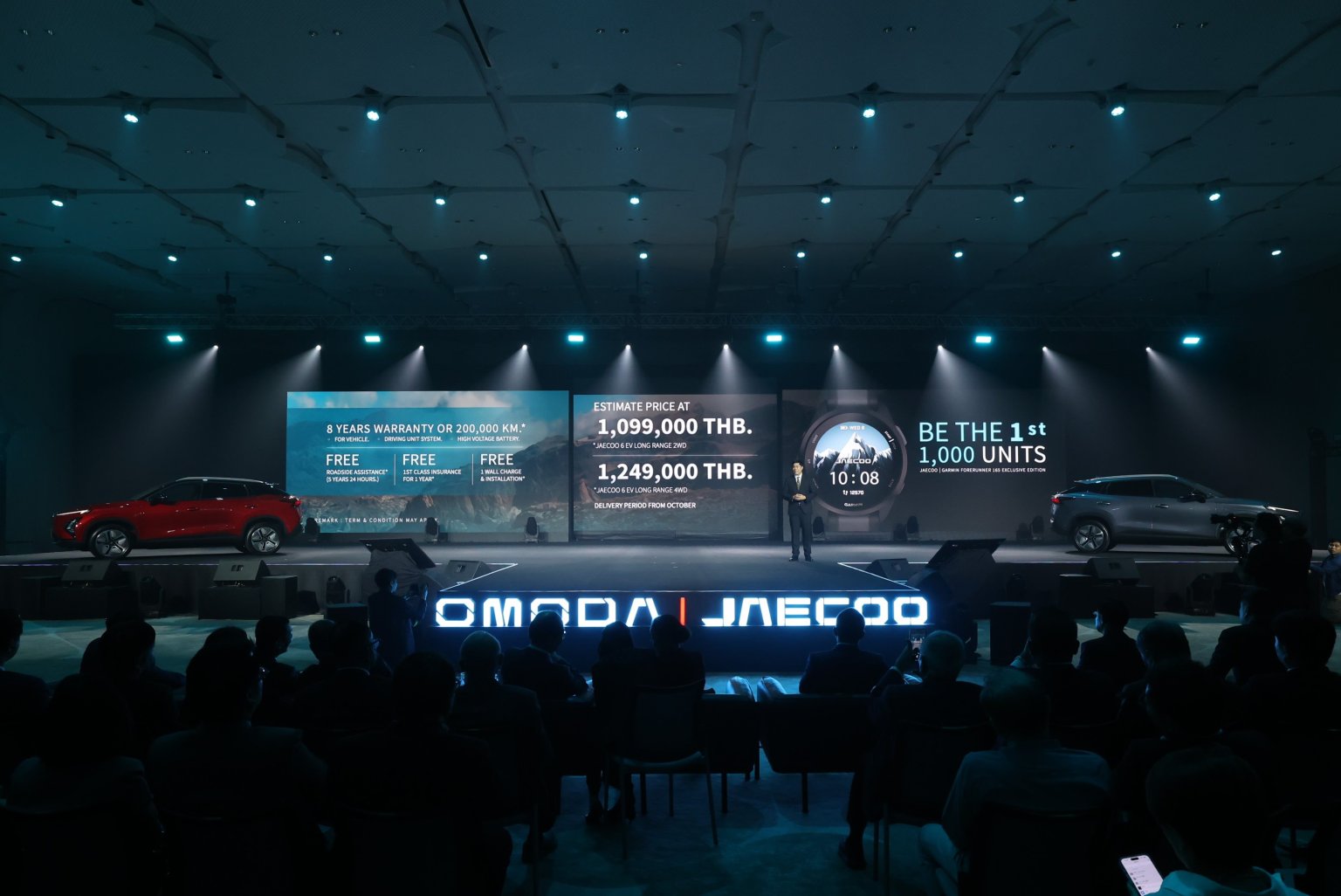 โอโมดา แอนด์ เจคู ประเทศไทย เปิดราคา OMODA C5 EV อย่างเป็นทางการ เริ่มต้นที่ 899,000 บาท เปิดจอง ...