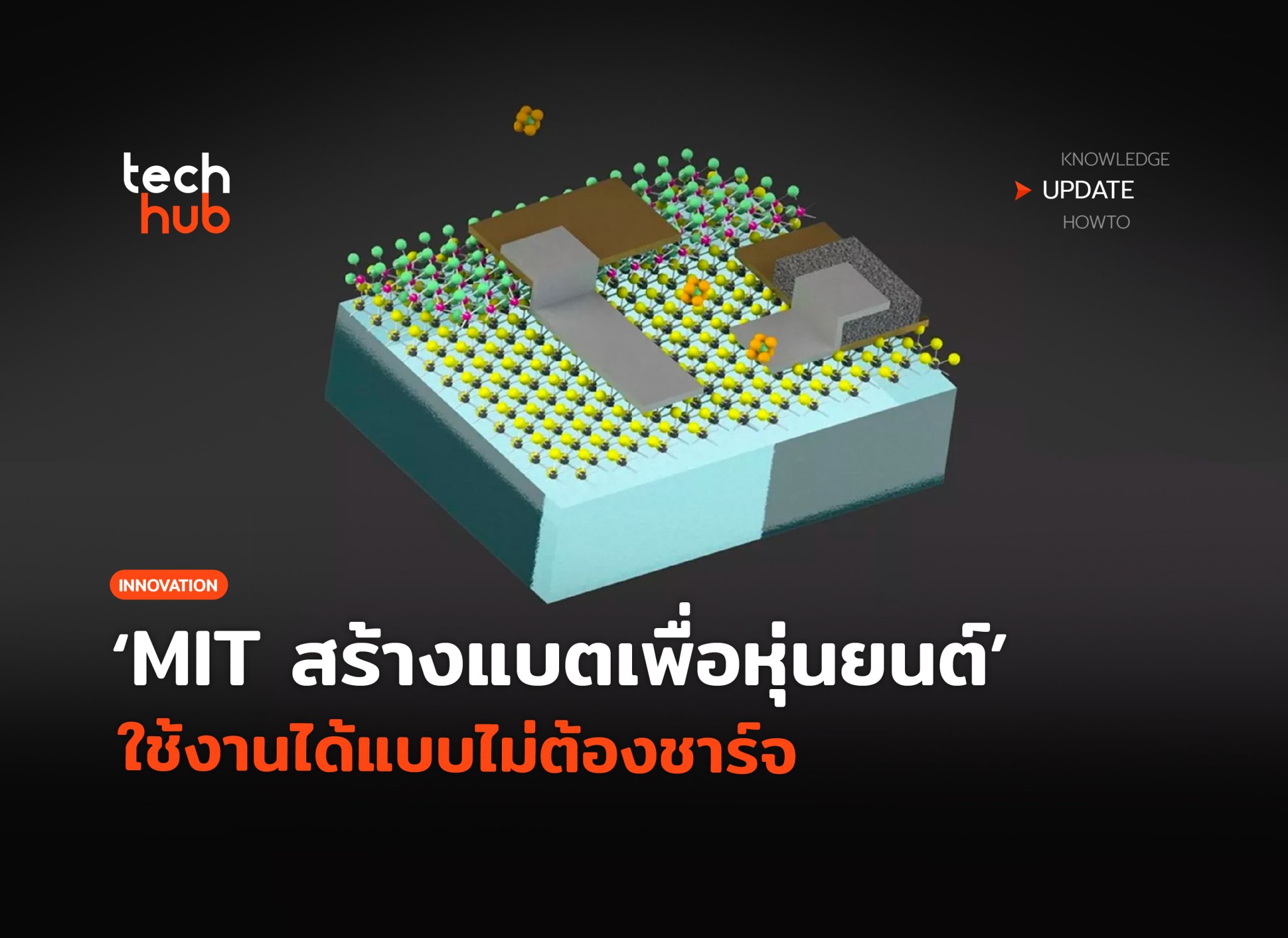 สุดยอด แบตจิ๋ว MIT สร้างแบตเพื่อหุ่นยนต์ ใช้งานได้แบบไม่ต้องชาร์จ