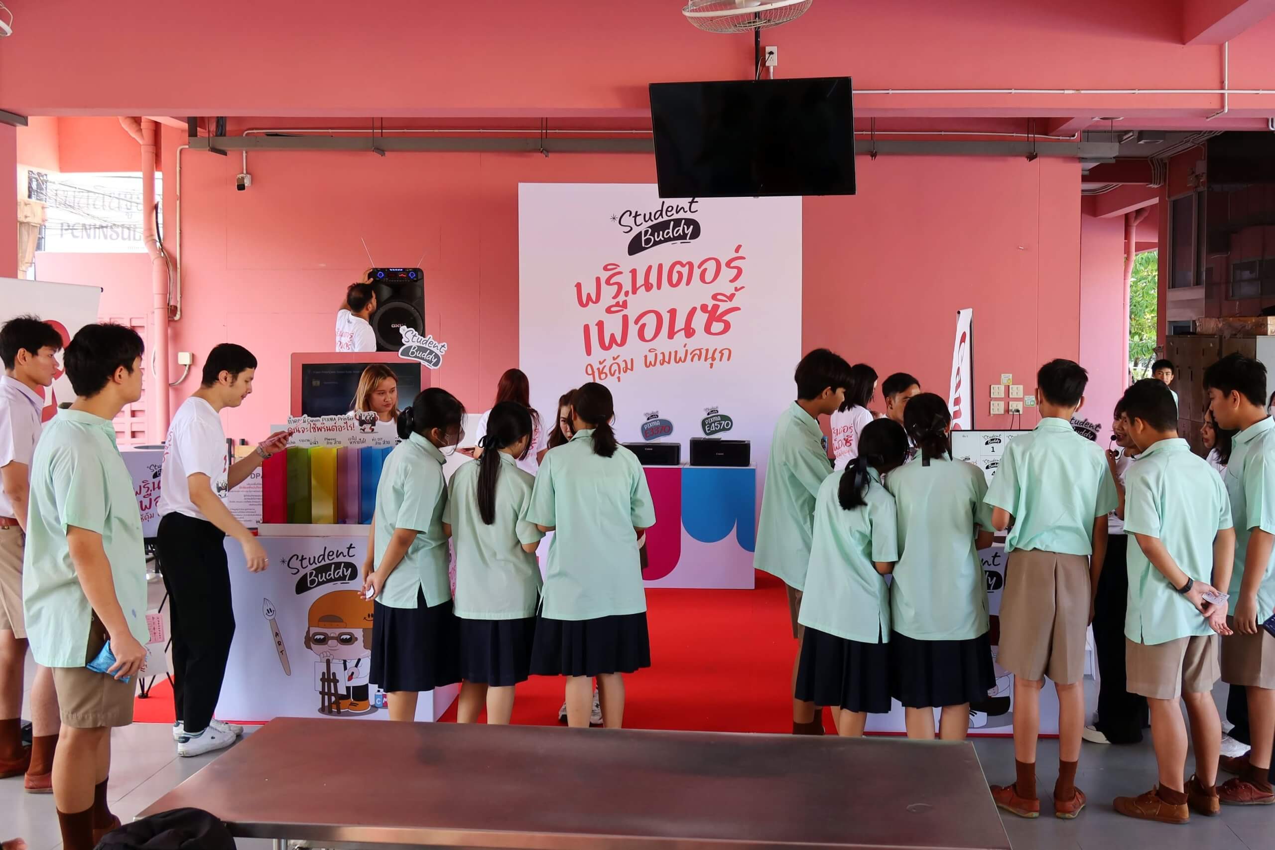 รูป_03 แคนนอนจัดโรดโชว์ STUDENT BUDDY - techhub