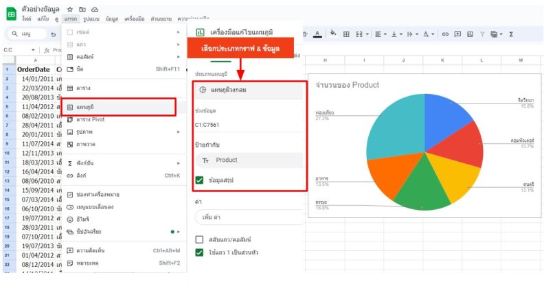 7 เทคนิคจัดข้อมูลลงตาราง ฉบับมือใหม่ หัดใช้ Google Sheet