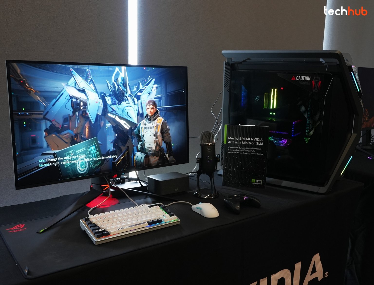 คุยกับ NPC ลองใช้งาน NVIDIA ACE มาพร้อมฟีเจอร์ AI จาก RTX