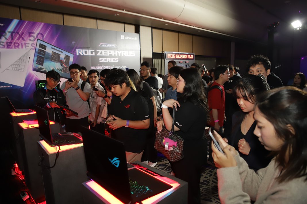 ROG เปิดตัวไลน์อัปเกมมิ่งโน้ตบุ๊กรุ่นใหม่ล่าสุดของปี 2025 ในงาน ‘NEXT ...