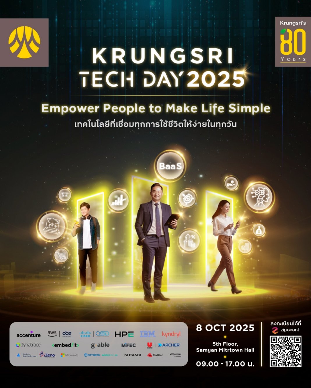 กรุงศรี ชวนเปิดโลกเทคโนโลยีในงาน Krungsri Tech Day 2025: Empower People to Make Life Simple ...