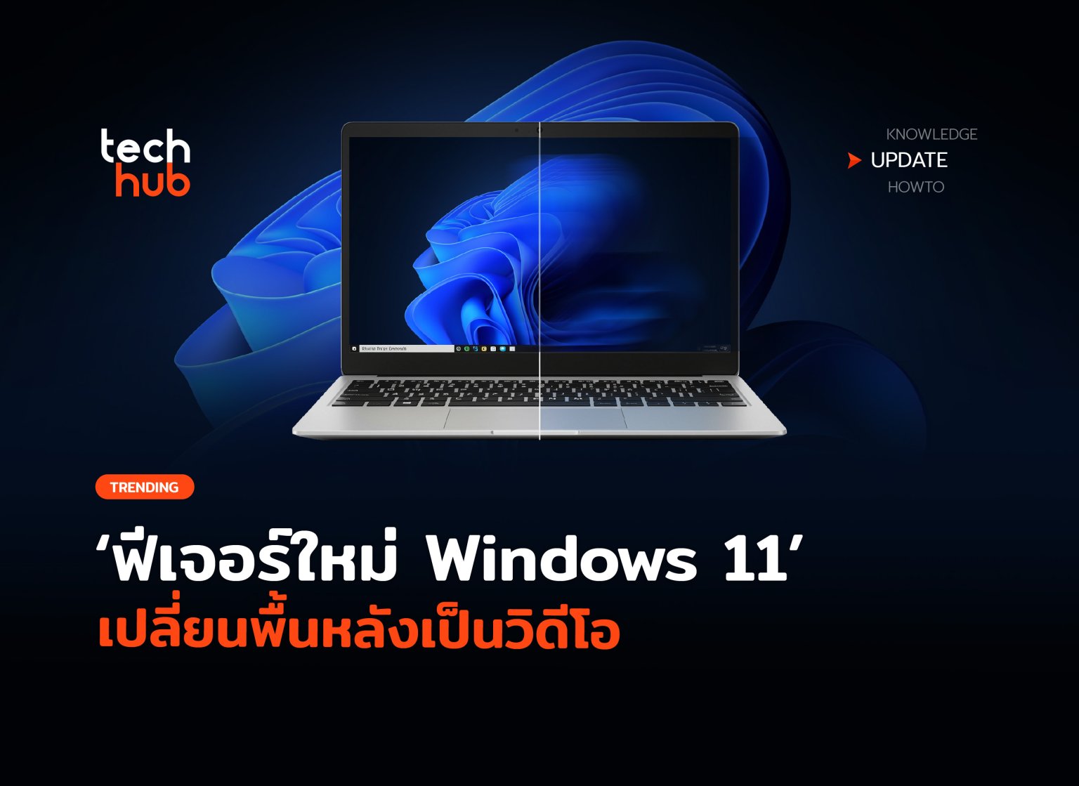 ทดสอบแล้ว ฟีเจอร์ใหม่ Windows 11 เปลี่ยนพื้นหลังเป็นวิดีโอ
